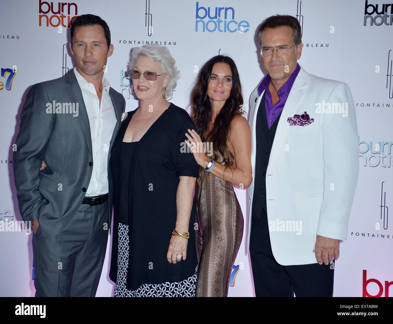 'Burn Notice' Wrap party at Fontainebleau Miami Beach - Arrivals ...