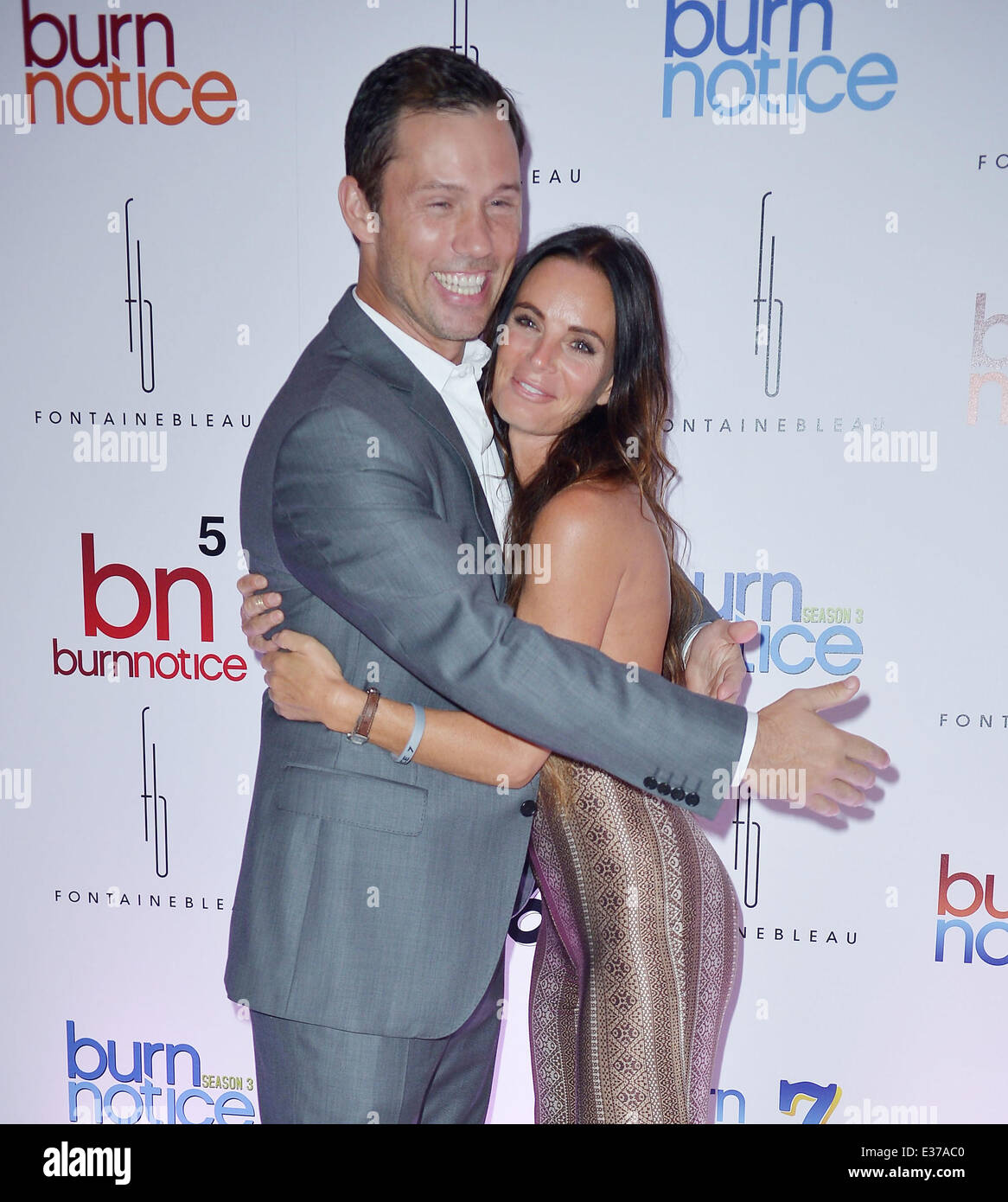 'Burn Notice' Wrap party at Fontainebleau Miami Beach - Arrivals ...