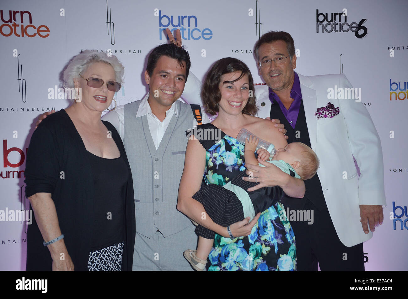 'Burn Notice' Wrap party at Fontainebleau Miami Beach - Arrivals ...