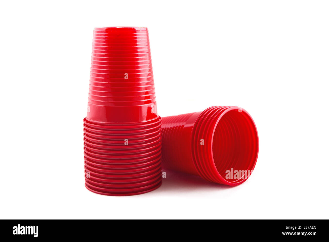 Stacks of plastic hi-res stock photography and images - Alamy