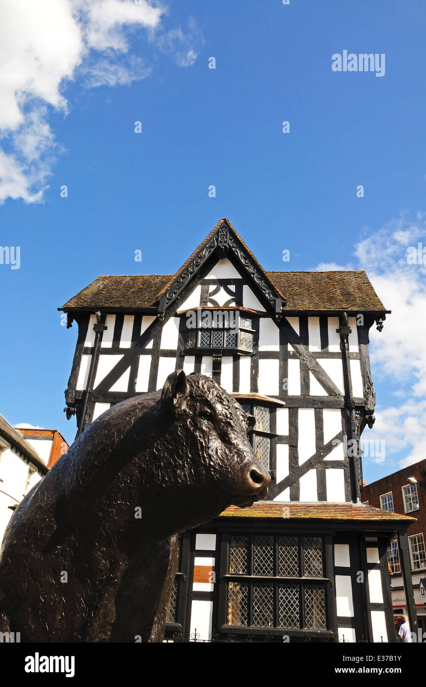 The High House in High Town Built in 1621, Hereford, Herefordshire ...