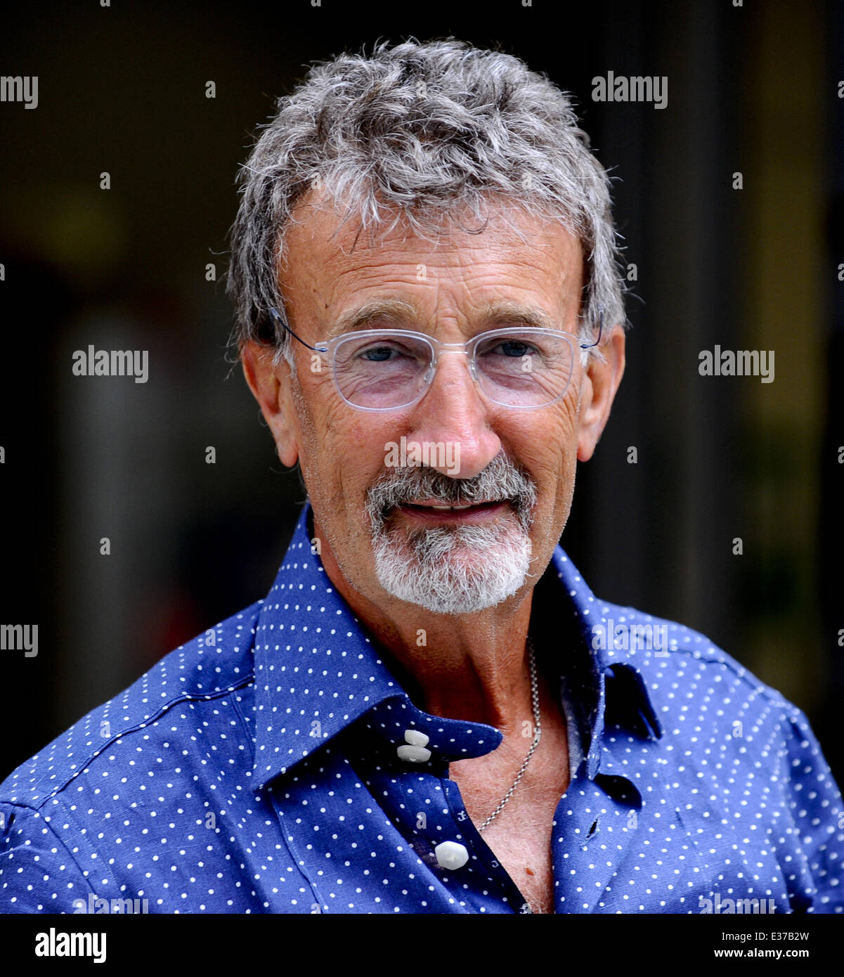 Eddie Jordan outside the BBC Radio 2 studios Featuring: Eddie Jordan ...