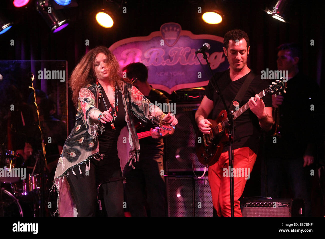 A Night With Janis Joplin press preview held at B.B. Kings night club ...