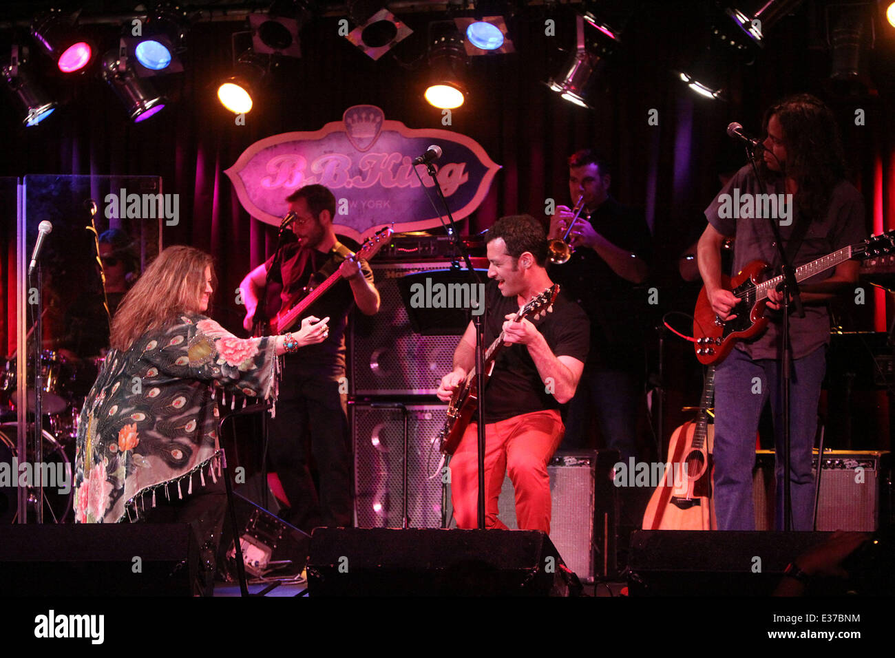 A Night With Janis Joplin press preview held at B.B. Kings night club ...