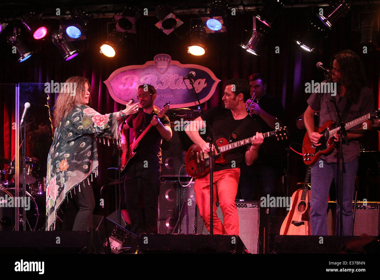 A Night With Janis Joplin press preview held at B.B. Kings night club ...