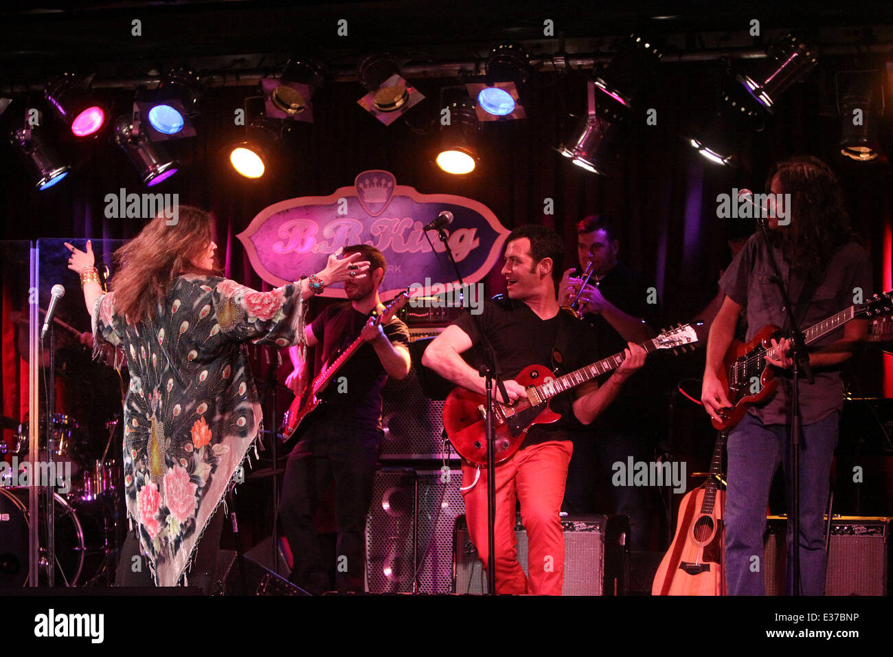 A Night With Janis Joplin press preview held at B.B. Kings night club ...