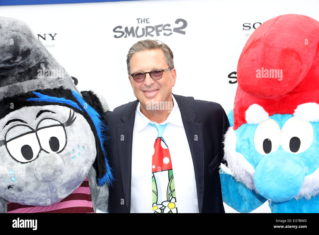 Celebrities attend COLUMBIA PICTURES "SMURFS 2" Premiere at Regency ...