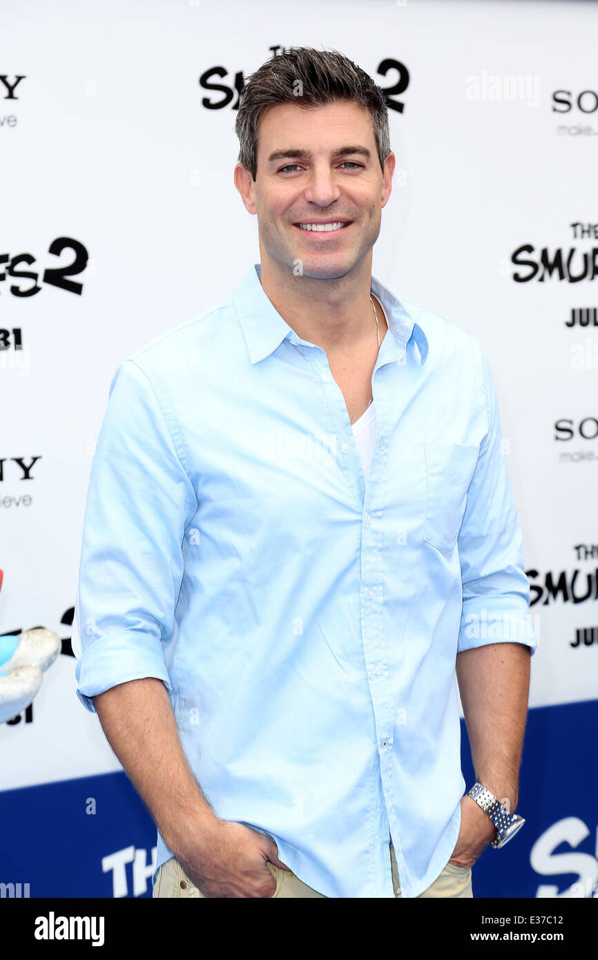 LA Premiere of The Smurfs 2 held at The Regency Village Theatre in ...