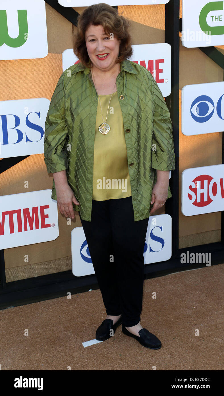 CW, CBS and Showtime 2013 Summer TCA Party - Arrivals Featuring: Margo ...