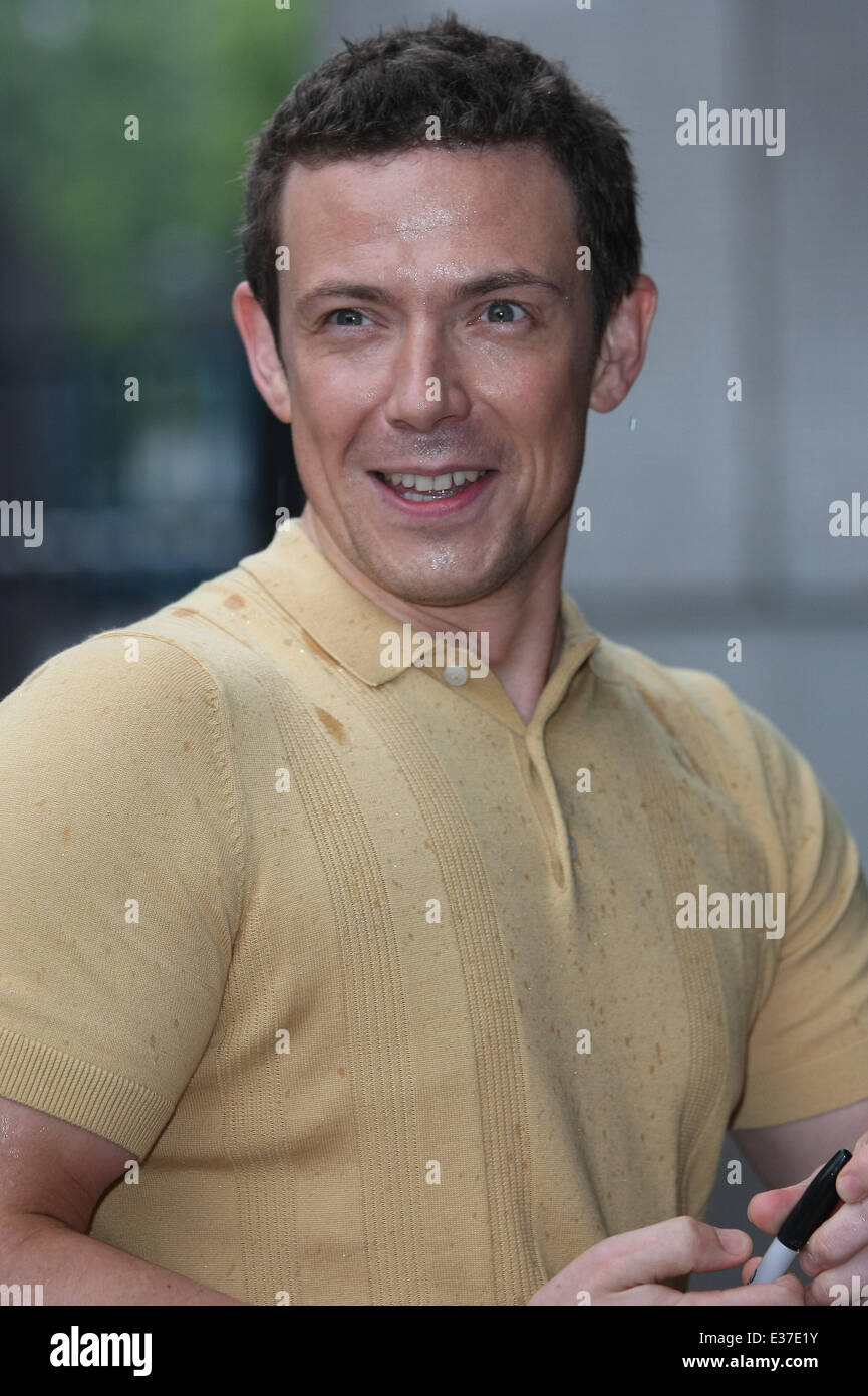 Celebrities outside the ITV Studios Featuring: Michael Thomson Where ...