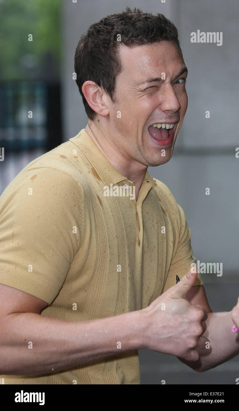 Celebrities outside the ITV Studios Featuring: Michael Thomson Where ...