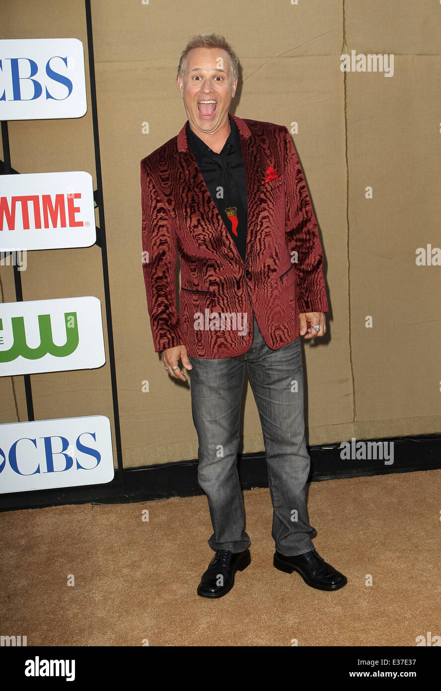 CW, CBS and Showtime 2013 Summer TCA Party - Arrivals Featuring: George ...