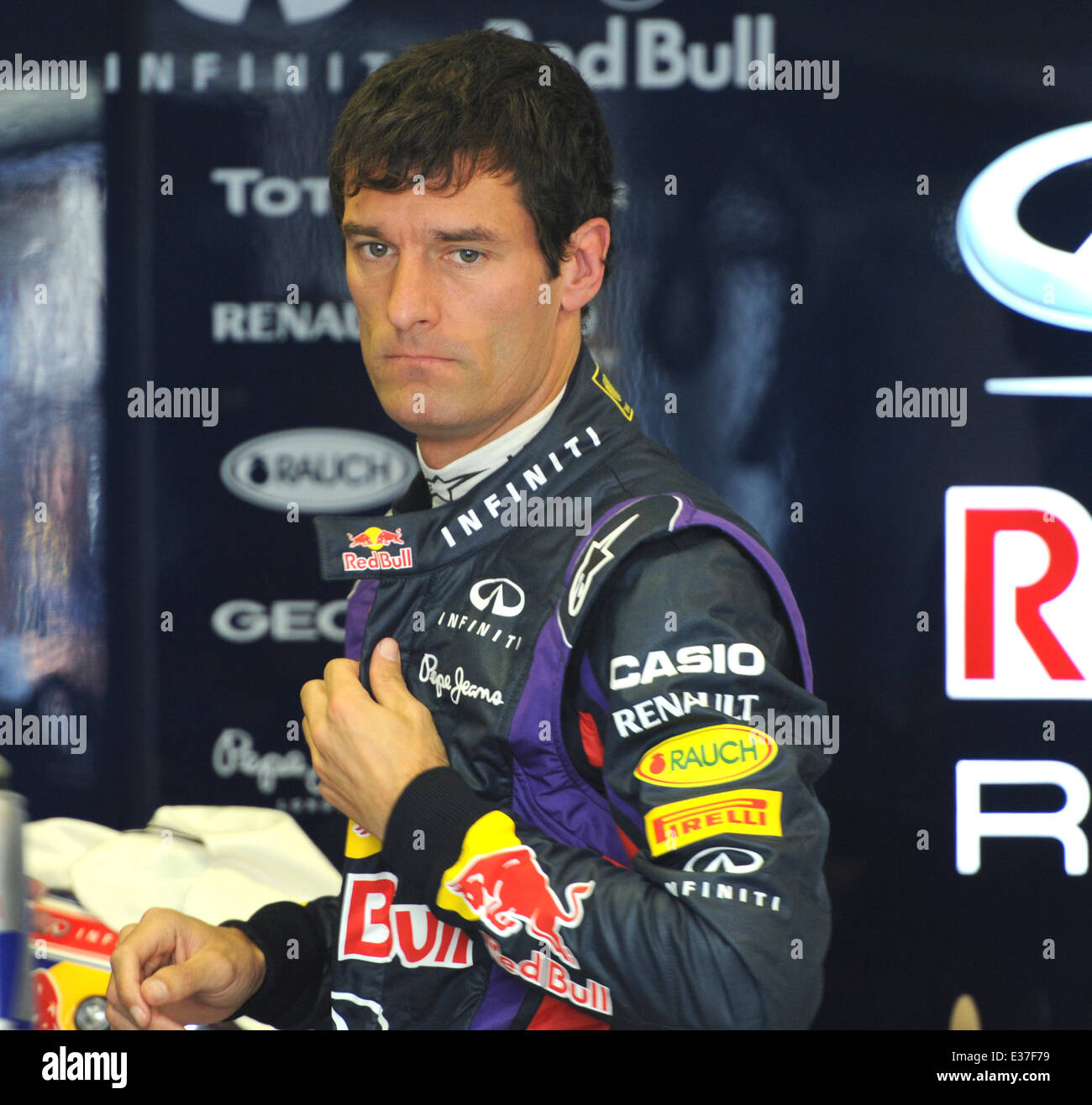 Formula 1 Hungarian Grand Prix at Hungaroring Featuring: Mark Webber ...