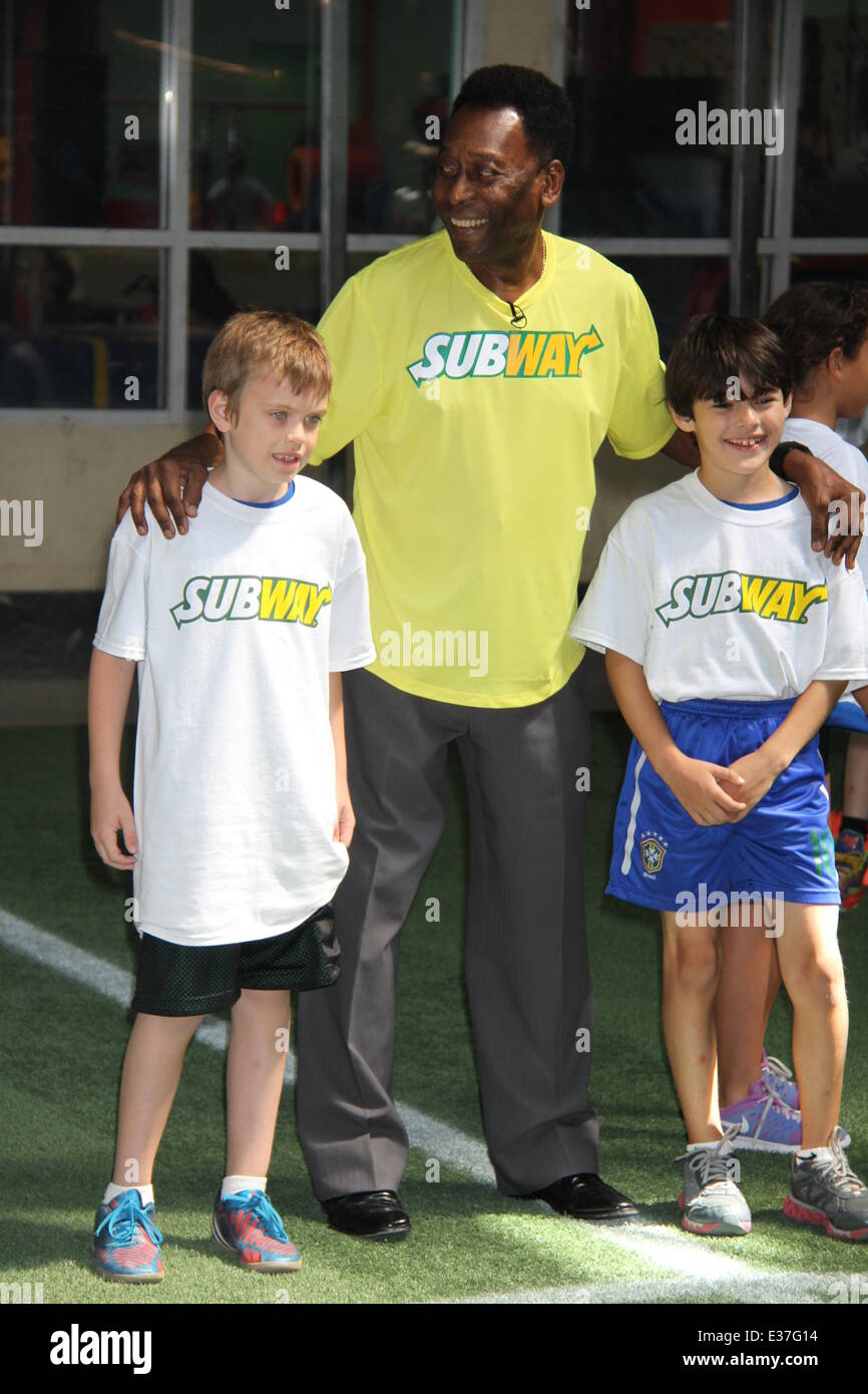 Former Brazilian football player Pele is announced as the new Global ...