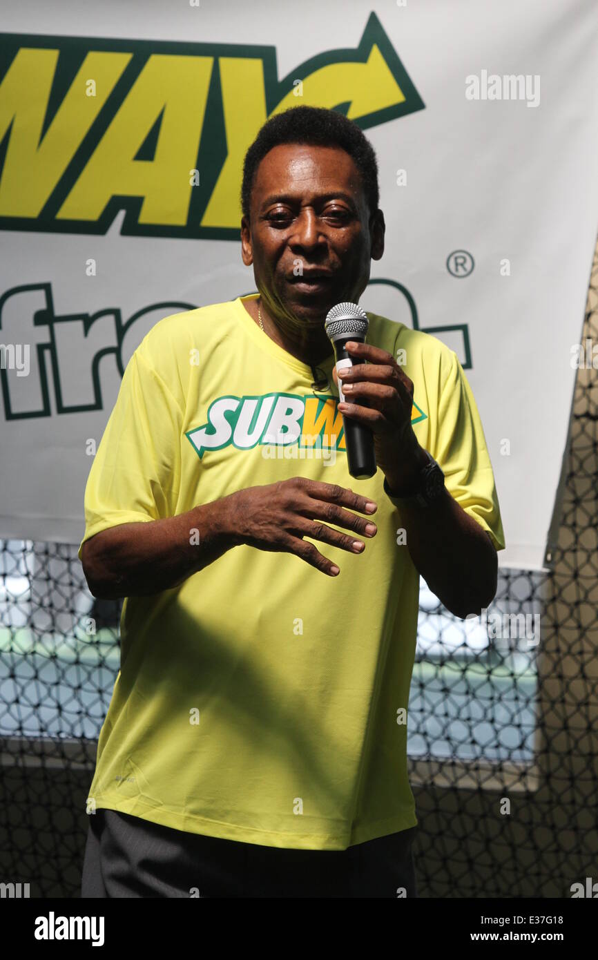 Former Brazilian football player Pele is announced as the new Global ...