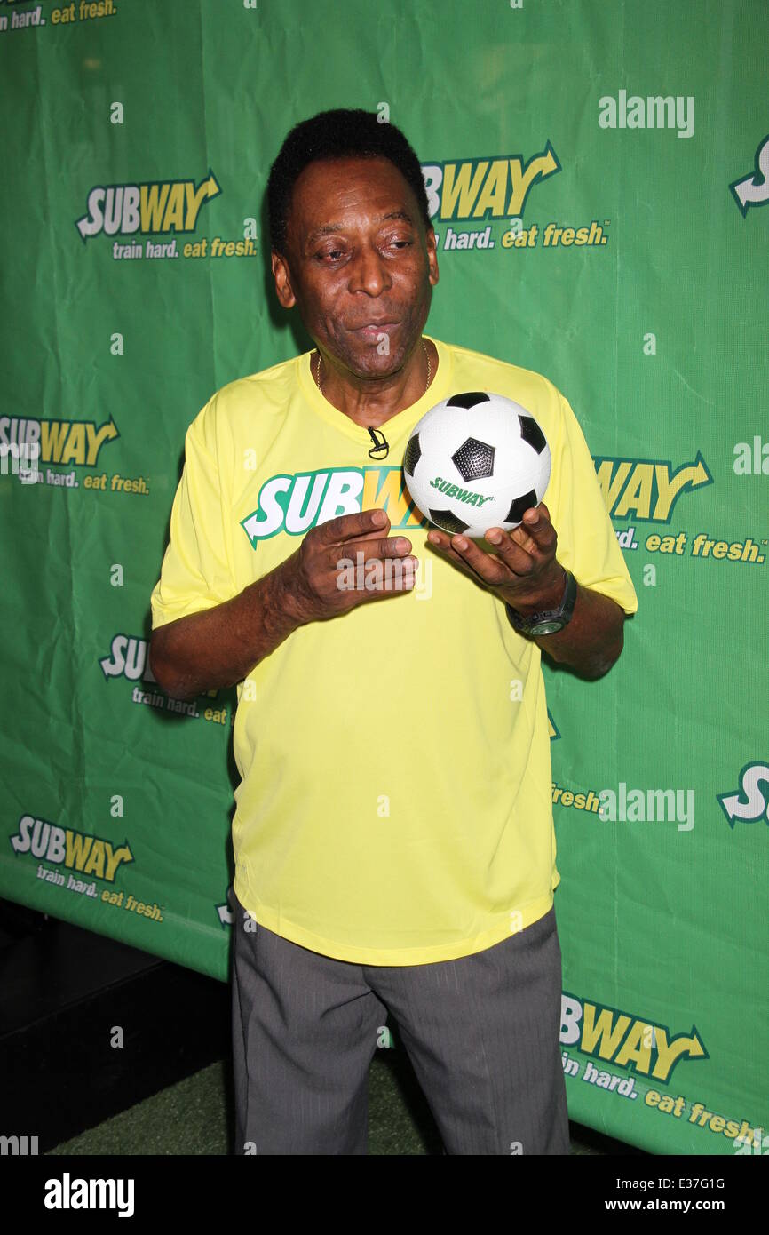 Former Brazilian football player Pele is announced as the new Global ...