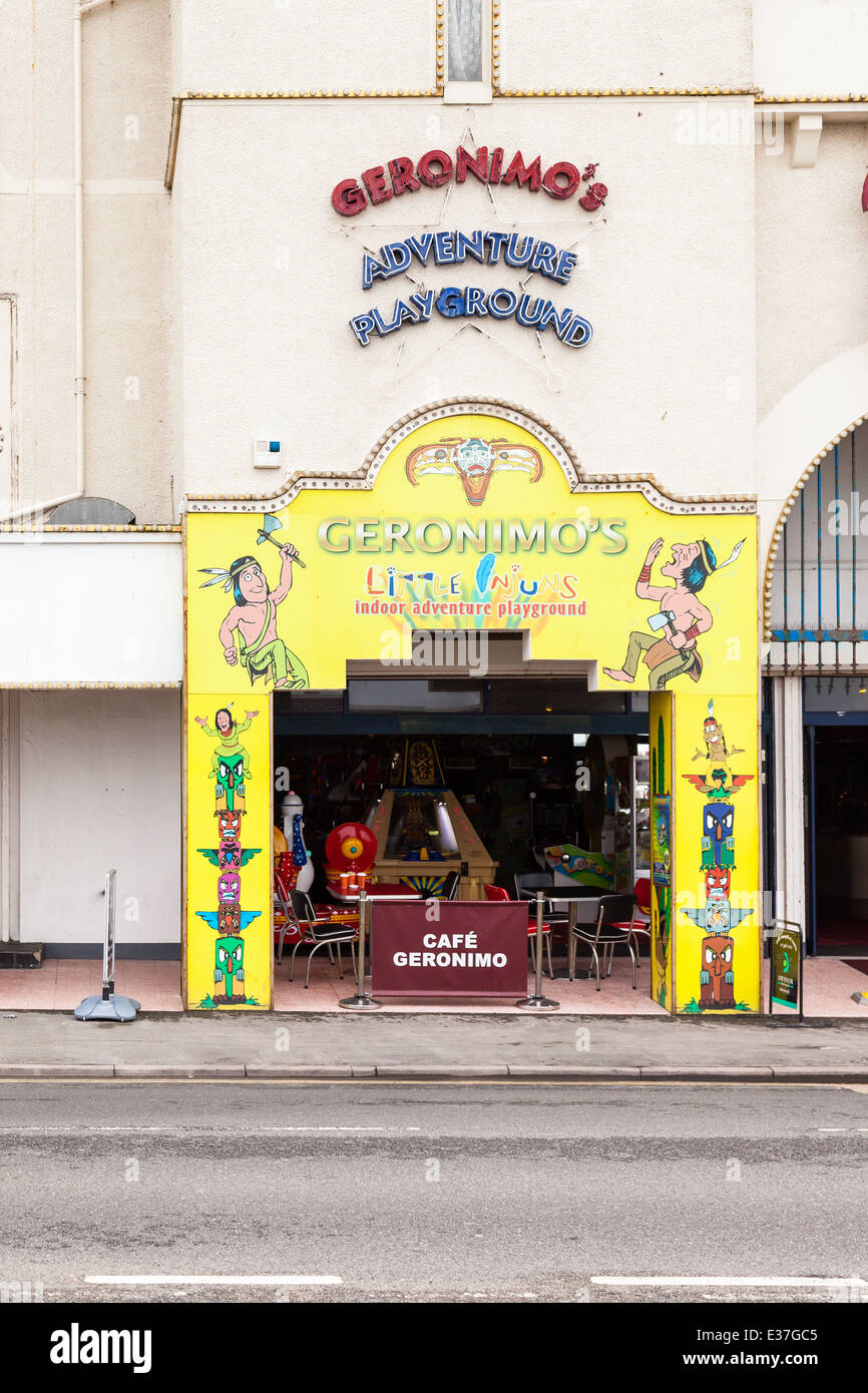 Geronimo's Adventure Playground Café and amusement arcade on the ...