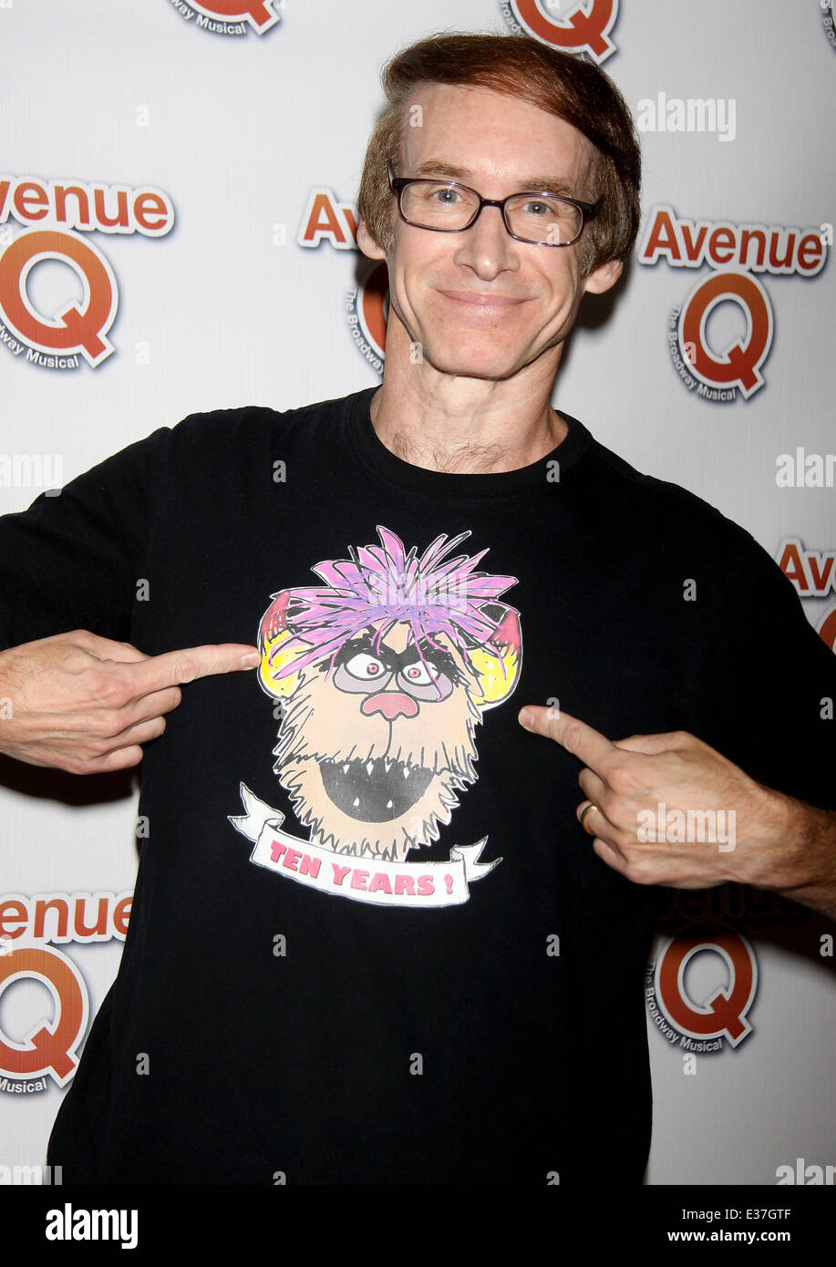 The 10th Anniversary of the musical Avenue Q at the New World Stages ...