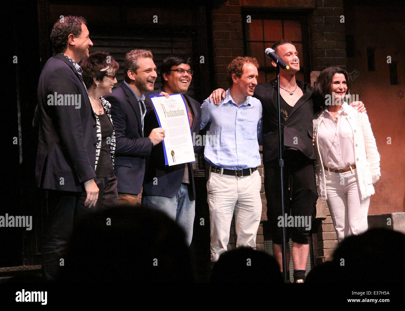 The 10th anniversary of musical Avenue Q at the New World Stages ...