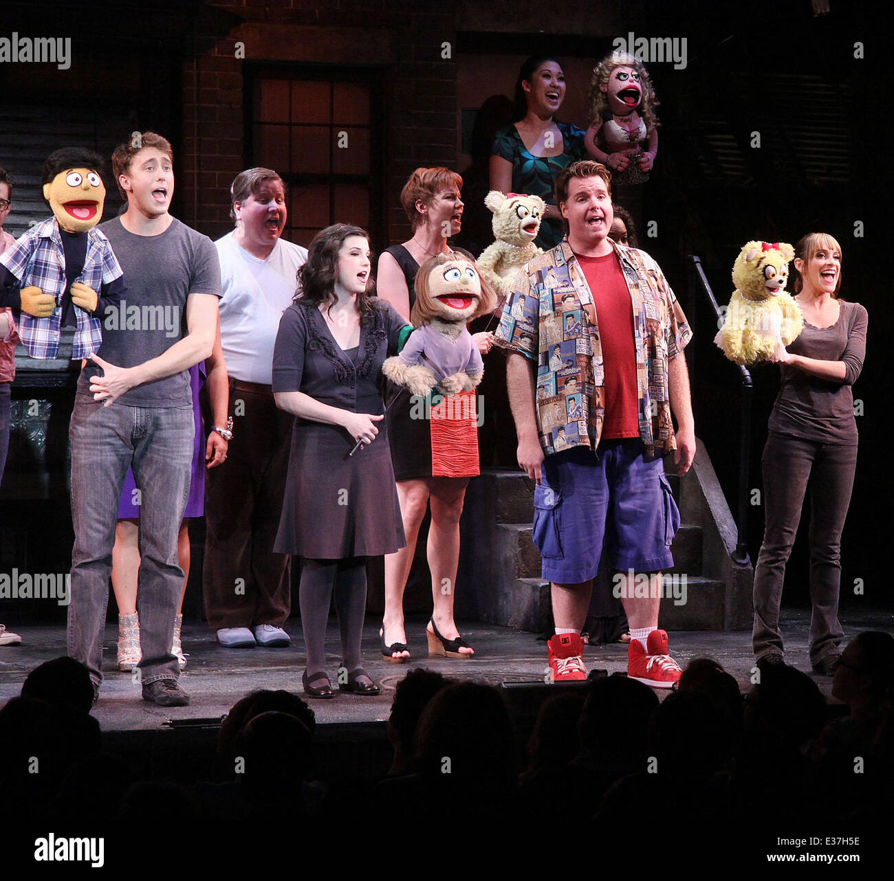 The 10th anniversary of musical Avenue Q at the New World Stages ...