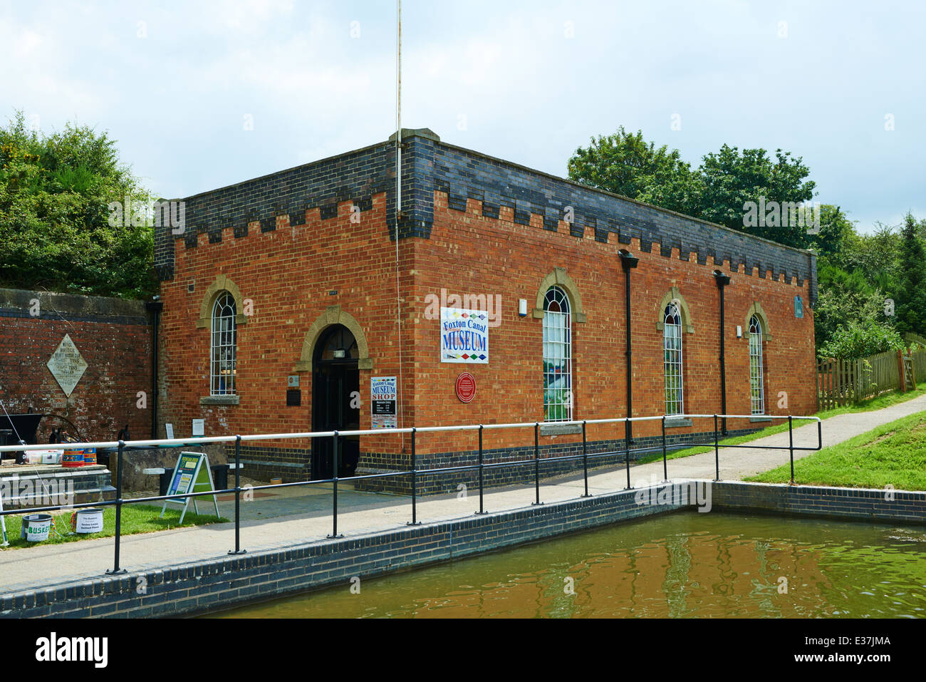 Foxton Canal Museum Foxton Locks Market Harborough Leicestershire UK ...