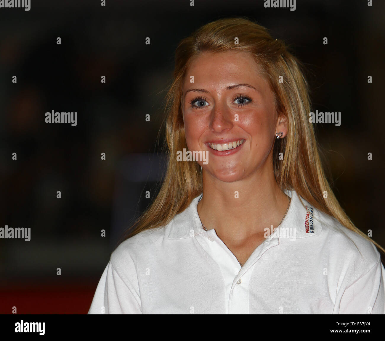 Laura Trott attends a photo call for the Prudential Ride London at the ...