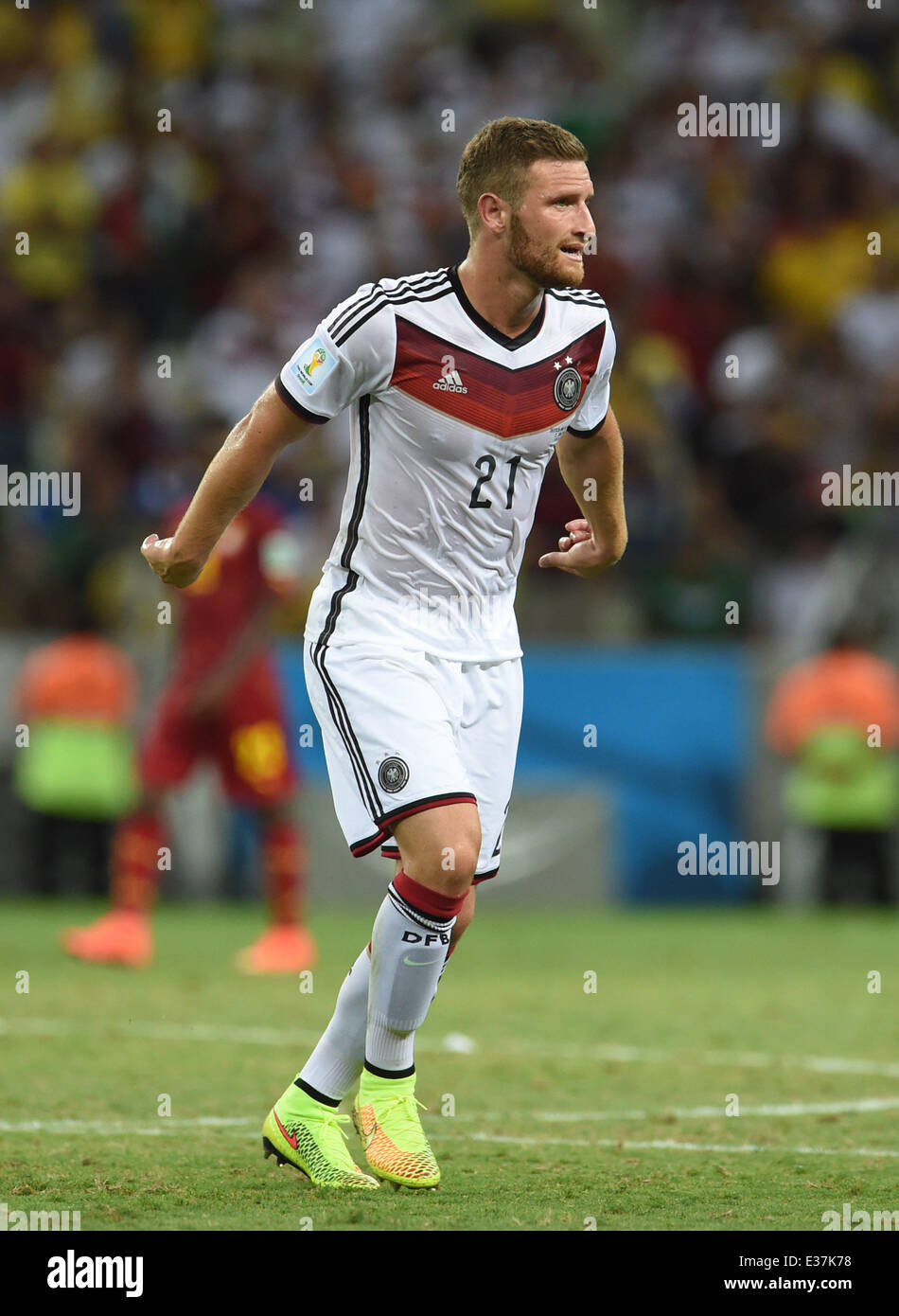 Shkodran Mustafi of Germany in action during the FIFA World Cup 2014 ...