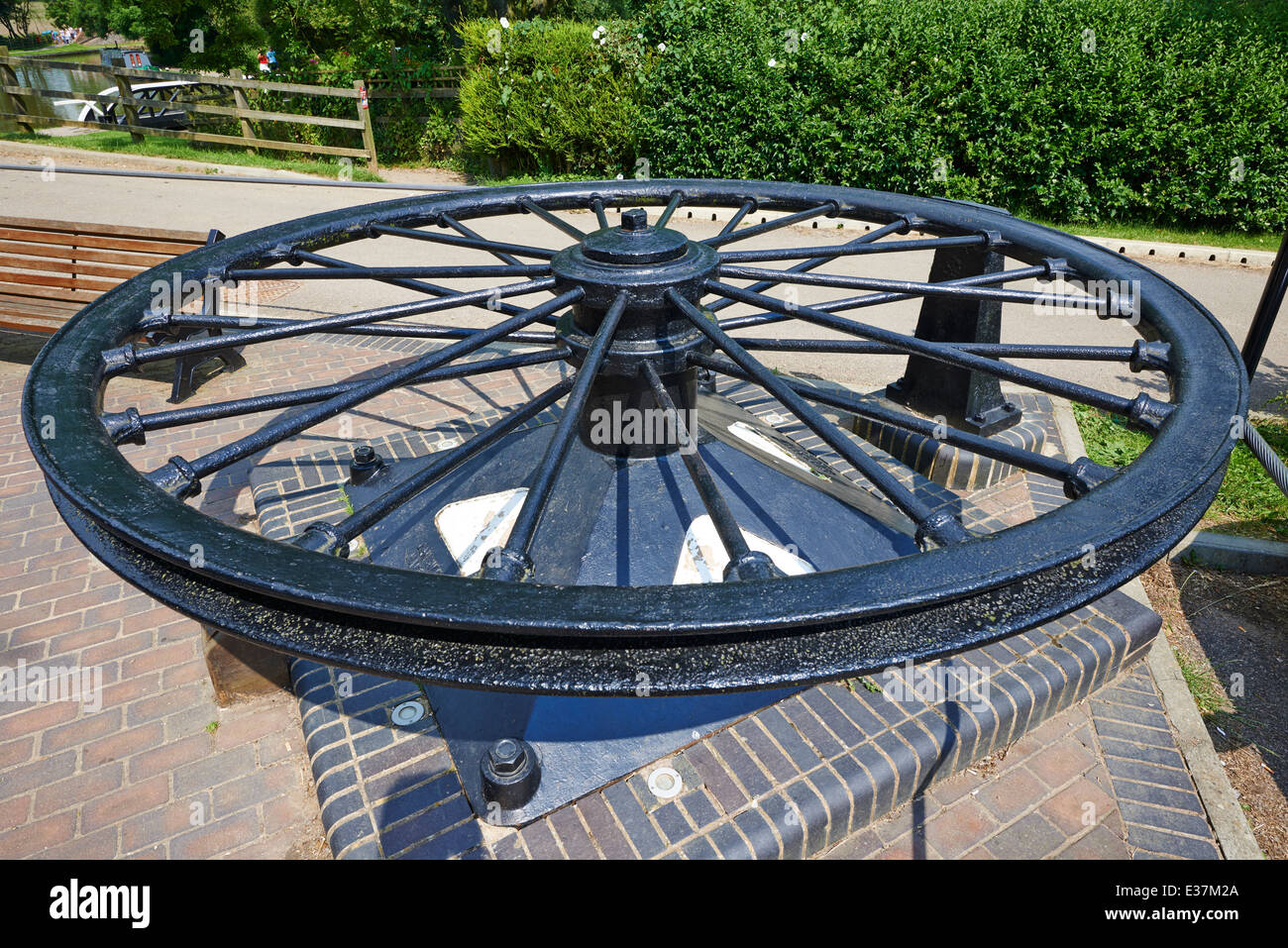 Pulley Wheel for guiding cables used on the Inclined Plane Boat Lift ...