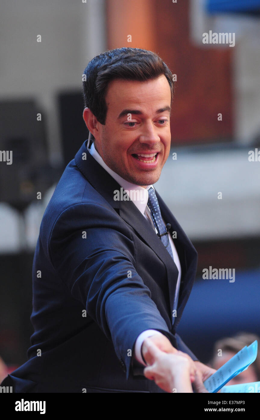 Carson Daly appears as guest co-host on the 'Today' show Featuring ...