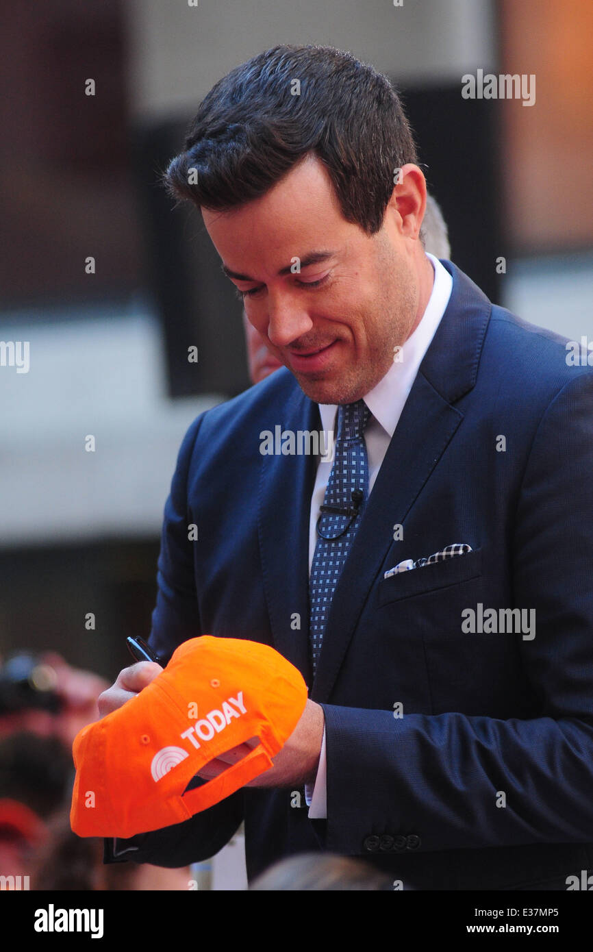 Carson Daly appears as guest co-host on the 'Today' show Featuring ...