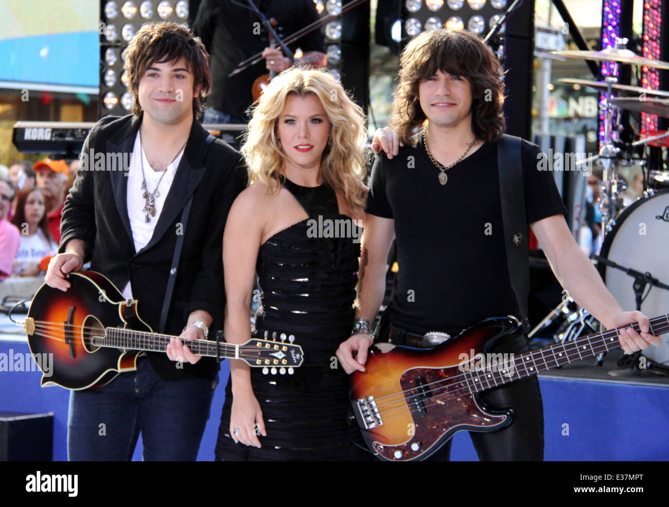 The Band Perry perform at NBC ''Today Show. Featuring: The Band Perry ...