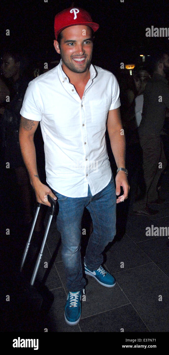 Ricky Rayment celebrates his birthday at Rise Superclub in London's ...