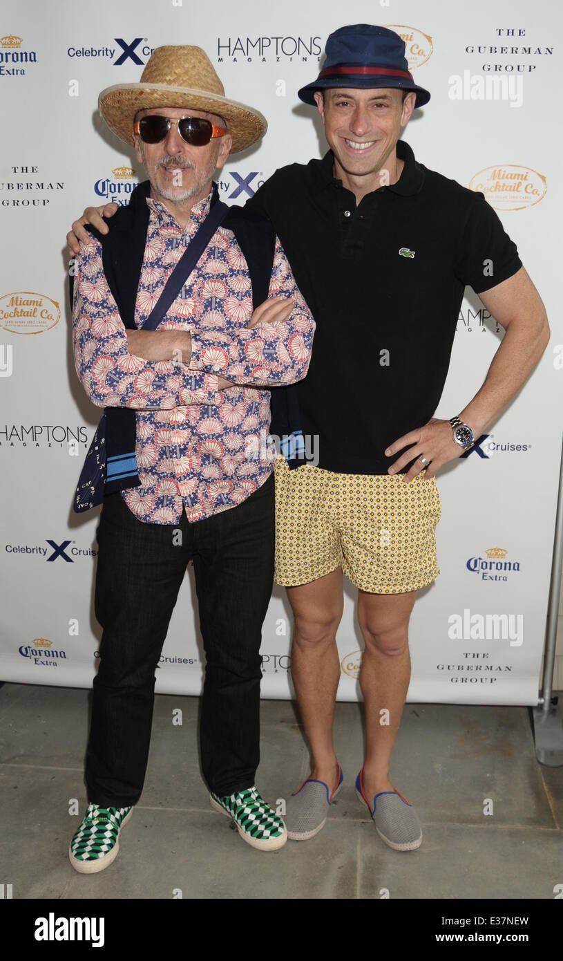 Hampton Magazine cover party for Simon Doonan & Jonathan Adler at the ...