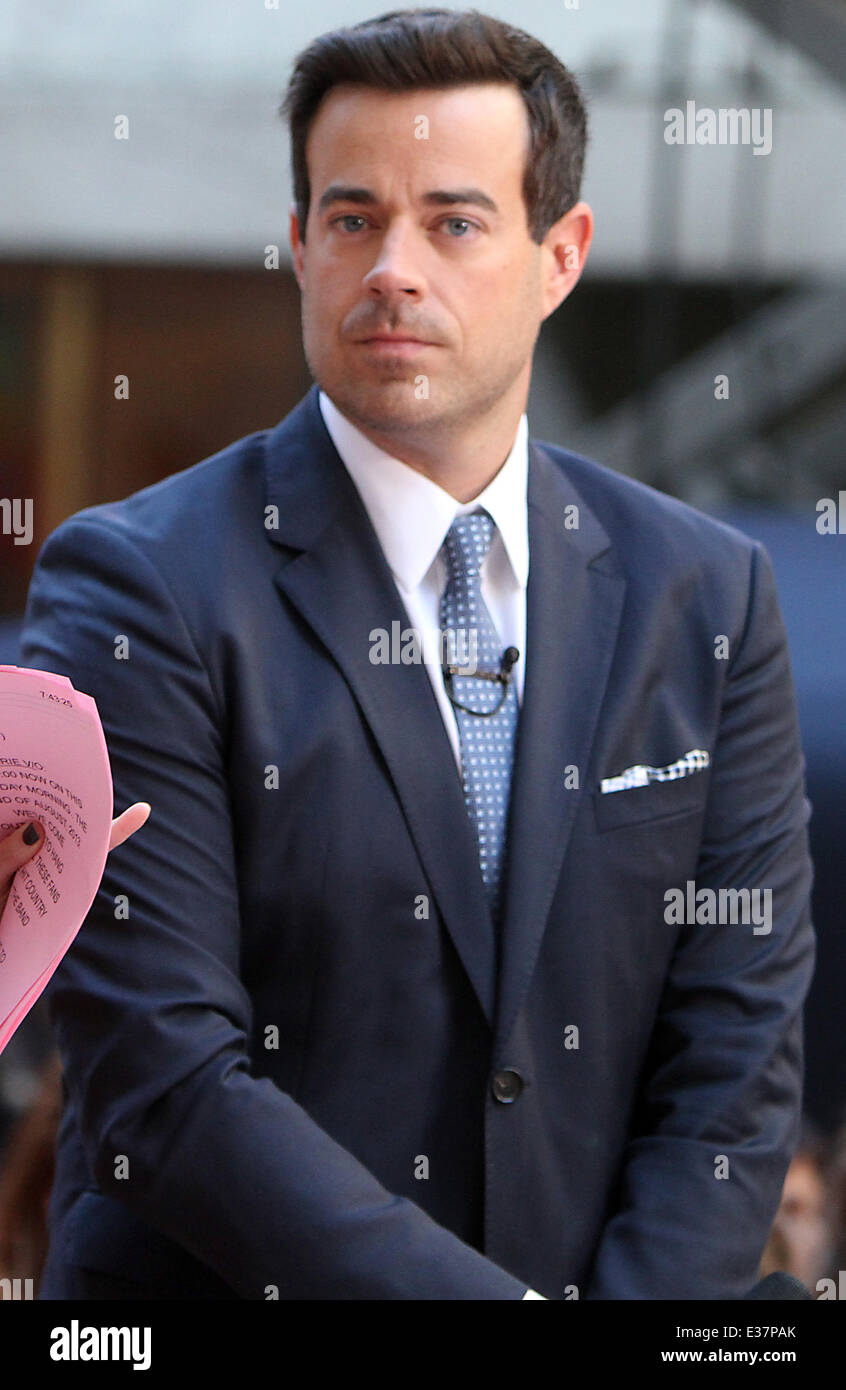 Carson Daly appears as a guest co-host on the 'Today' show Featuring ...