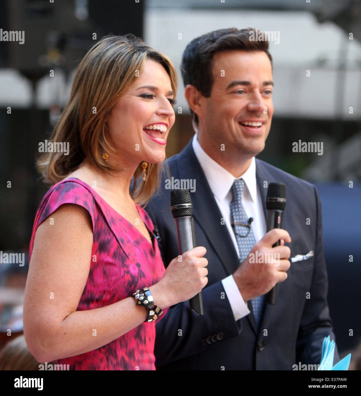 Carson Daly appears as a guest co-host on the 'Today' show Featuring ...