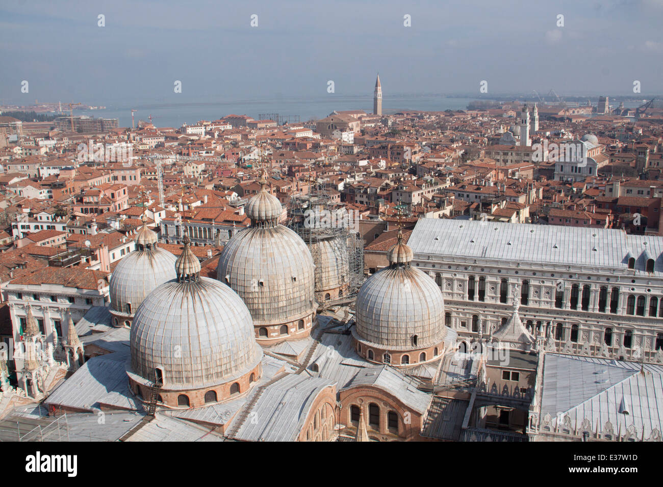 Rooftop view over Venice Stock Photo - Alamy