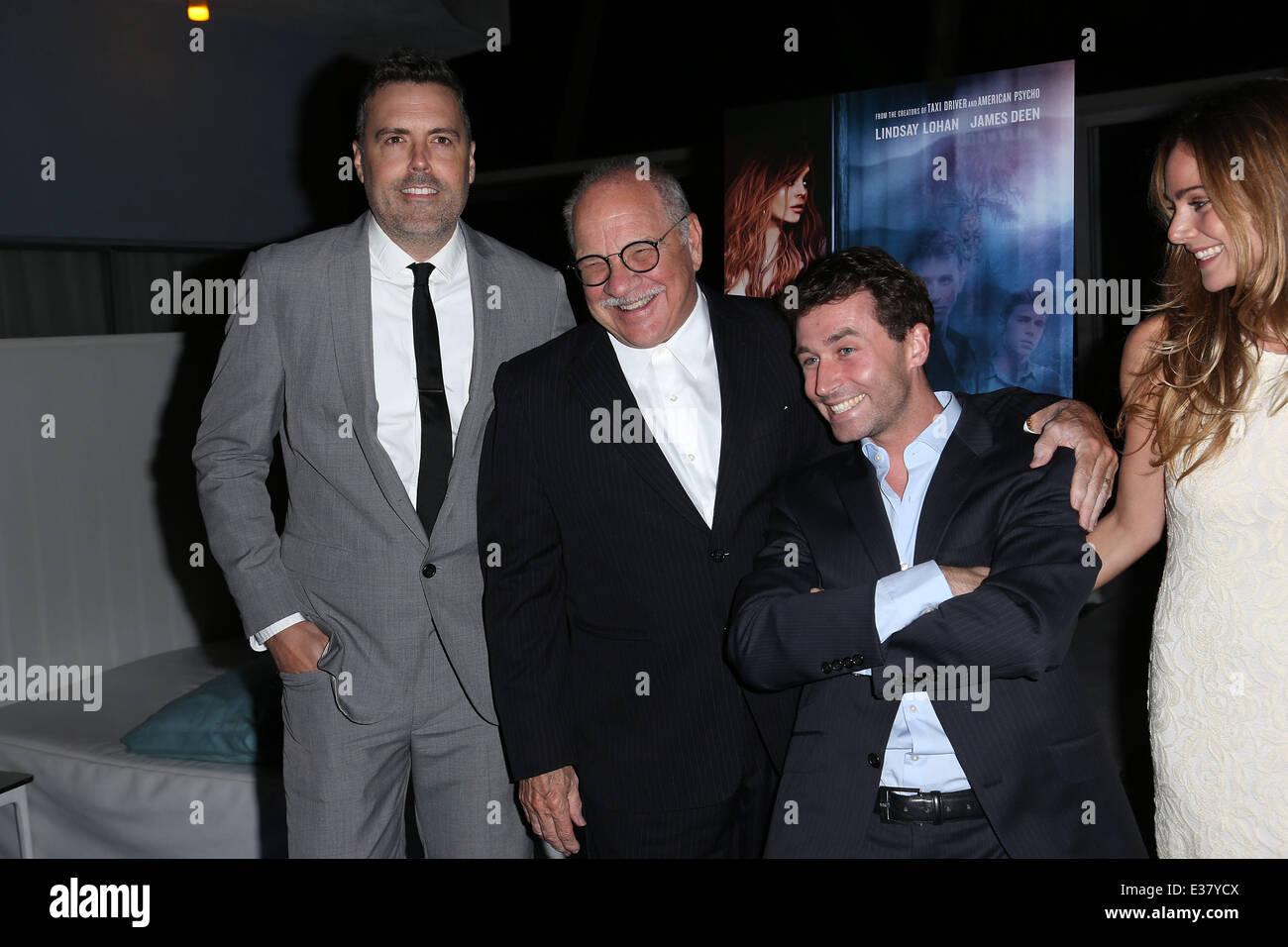 Celebrities attend IFC Film's THE CANYONS LA Premiere at The Standard ...