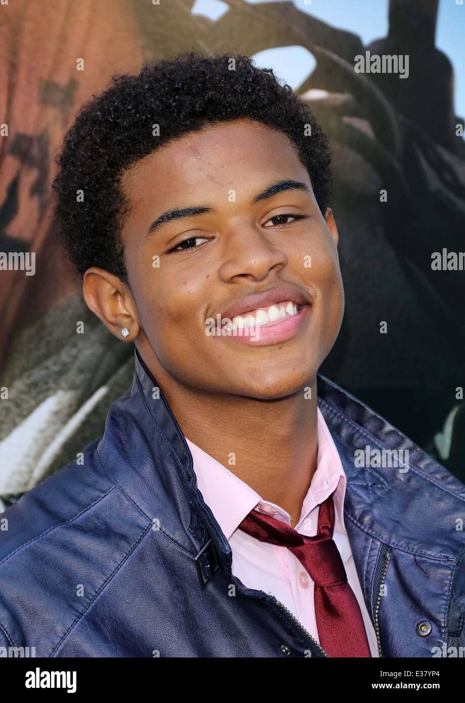 Elysium - Los Angeles Premiere Featuring: Trevor Jackson Where: Hollywood, California, United ...
