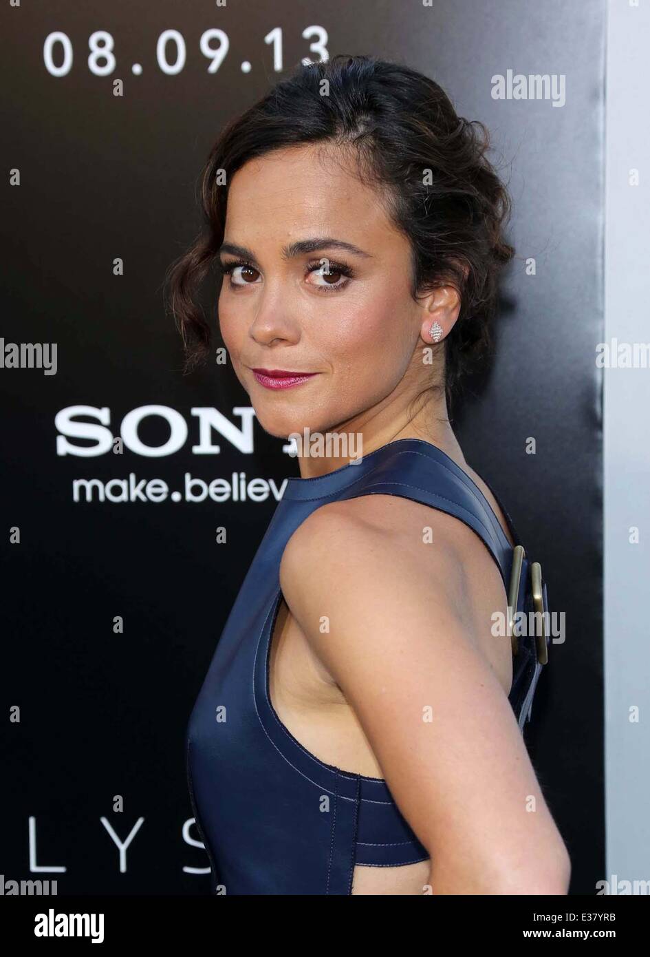 Elysium - Los Angeles Premiere Featuring: Alice Braga Where: Hollywood ...