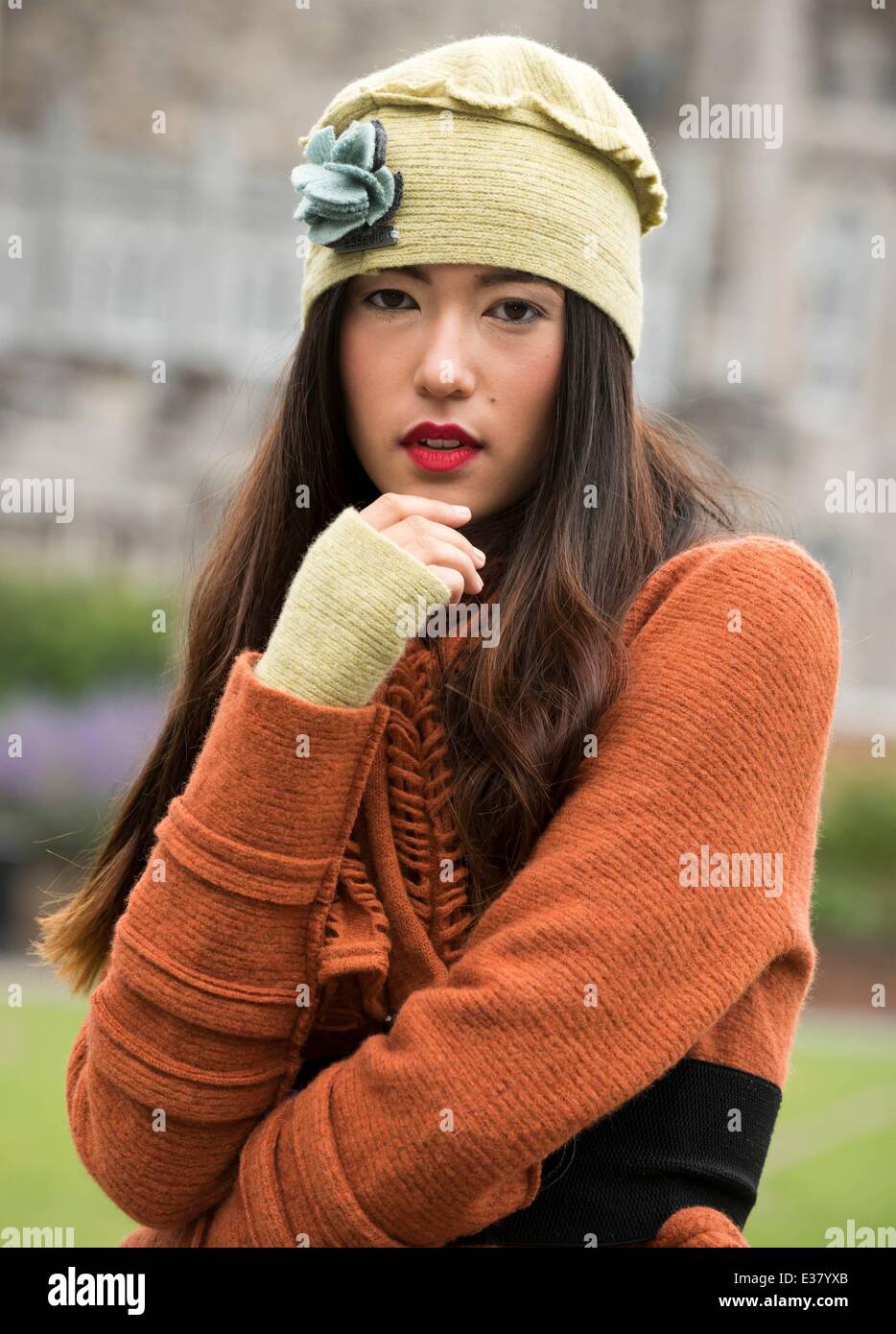 Li-Ann Small & Hannah Carey of Distinct Model Management agency wear ...