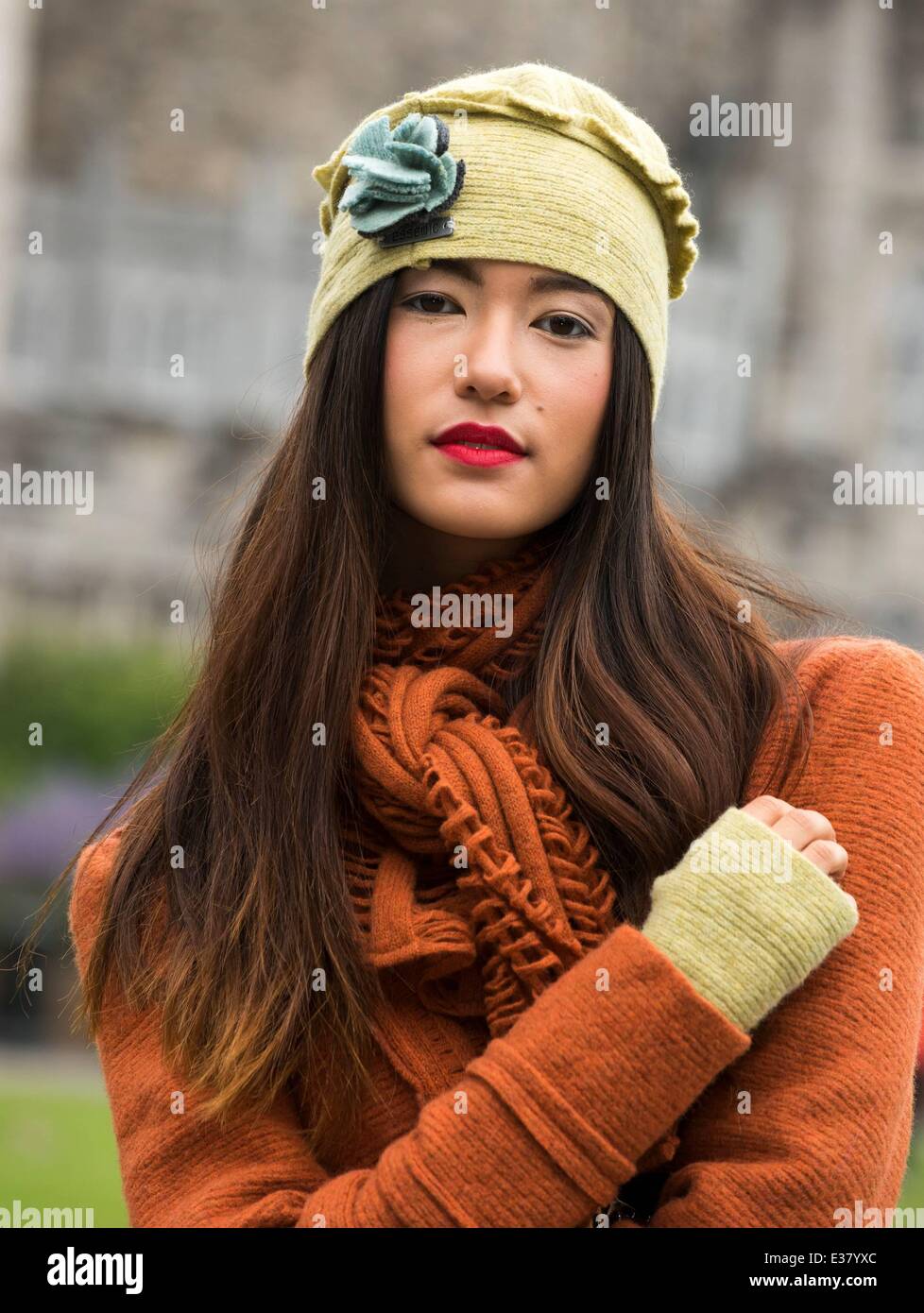 Li-Ann Small & Hannah Carey of Distinct Model Management agency wear ...