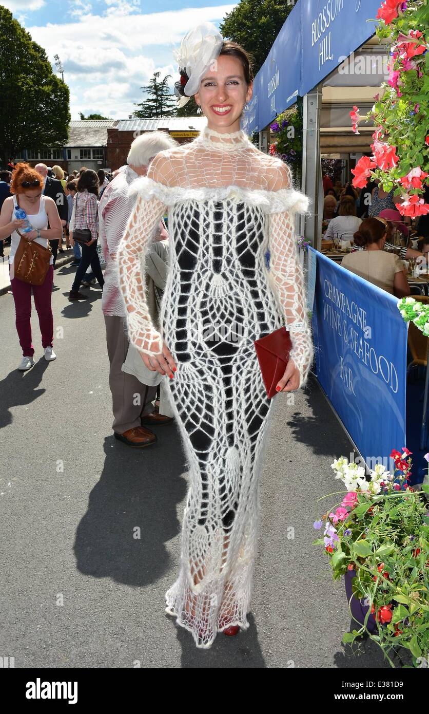 The Dublin Horse Show - Ladies' Day 2013 Featuring: Georgia Scott Where ...