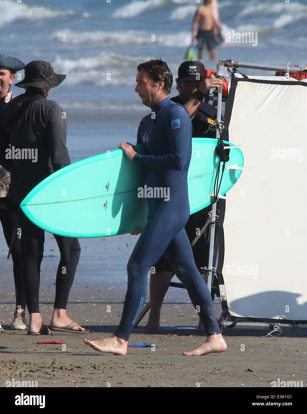 Helen Hunt filming and directing her new movie 'Ride' on Venice Beach ...