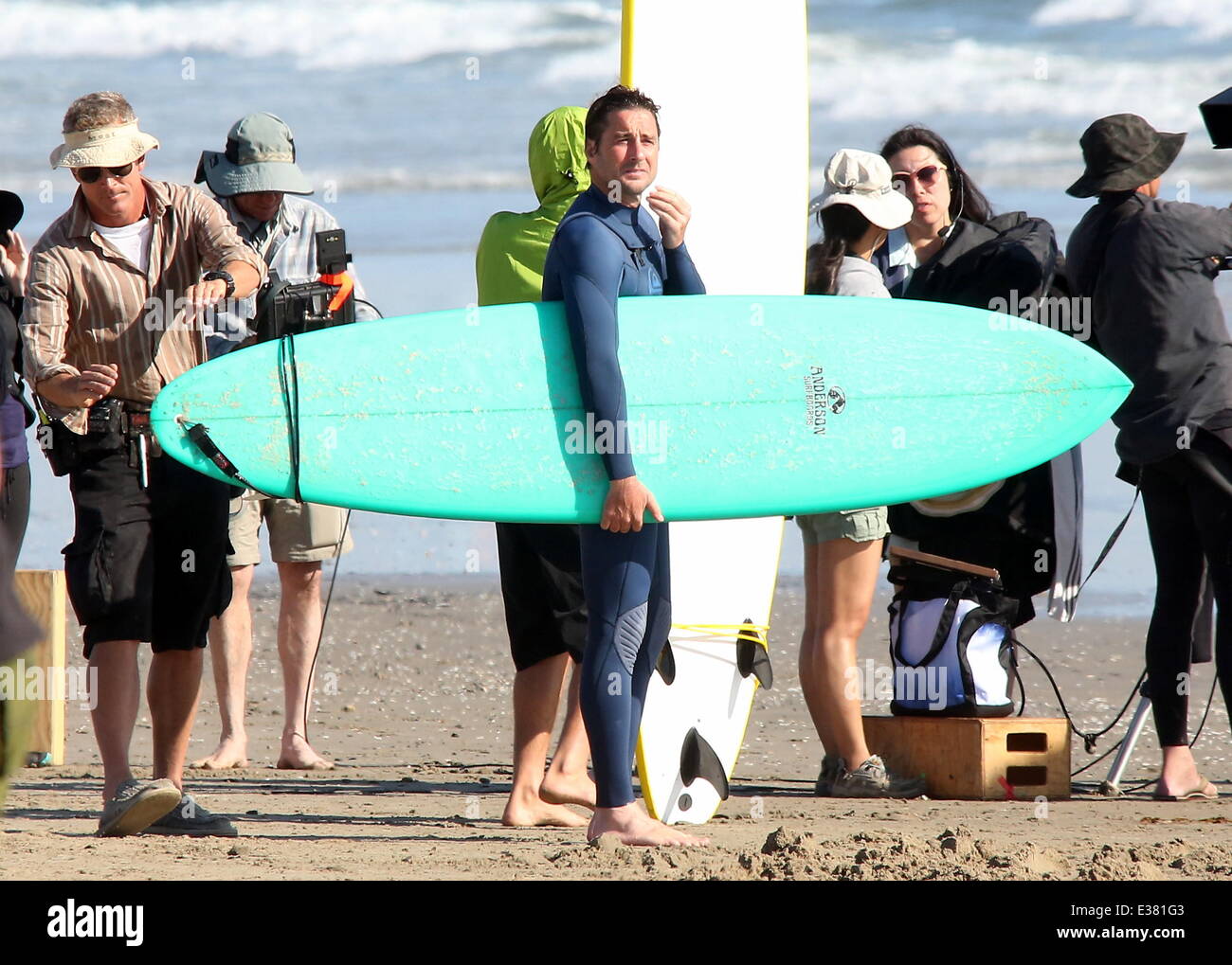 Helen hunt filming directing her new movie hi-res stock photography and ...