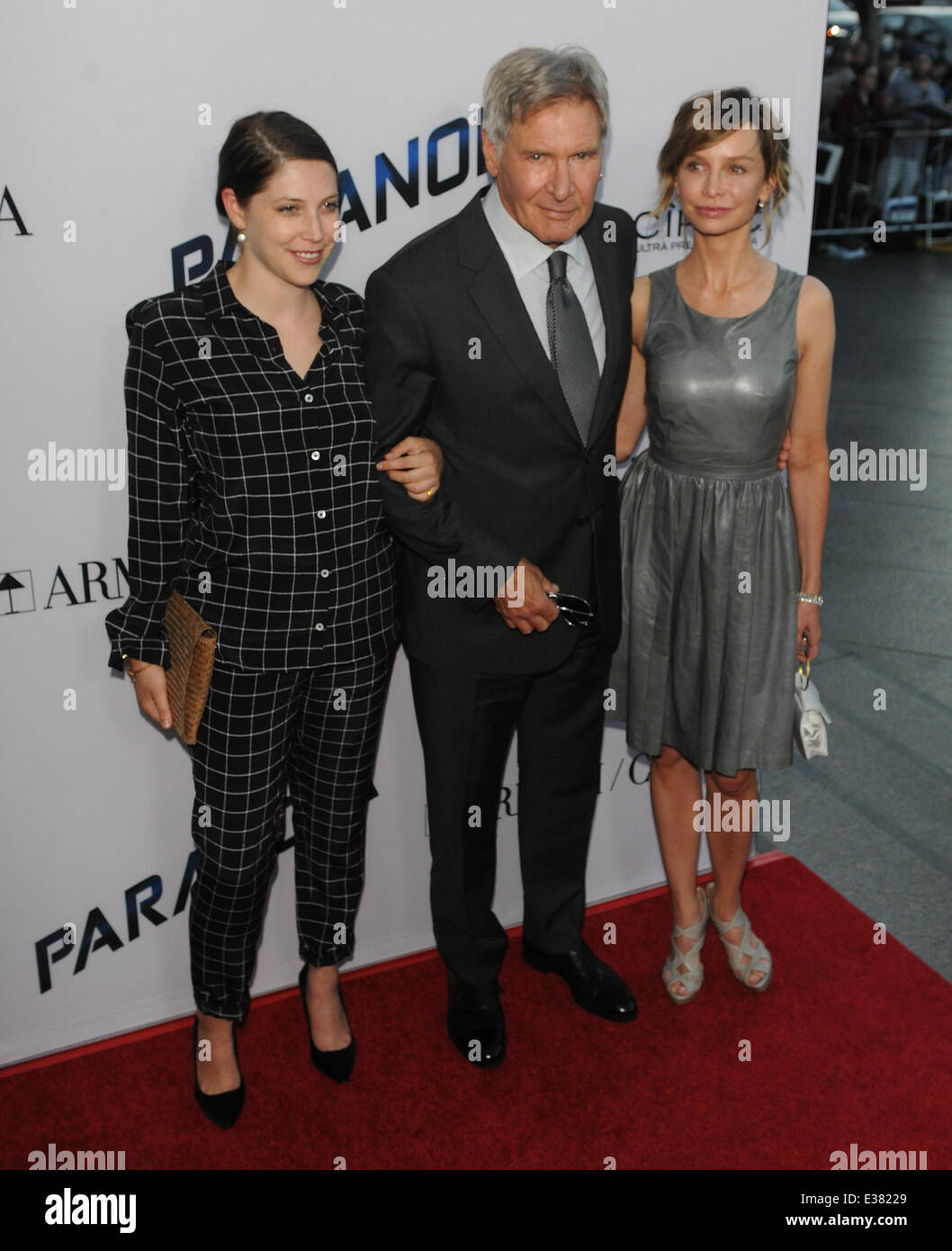 Red Carpet Arrivals for the US premiere of PARANOIA Featuring: Harrison ...