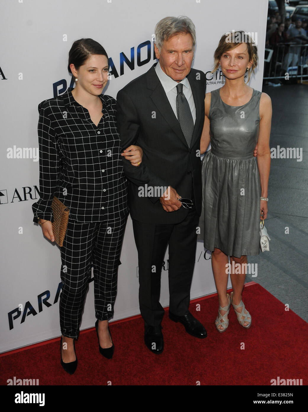 Red Carpet Arrivals for the US premiere of PARANOIA Featuring: Harrison ...