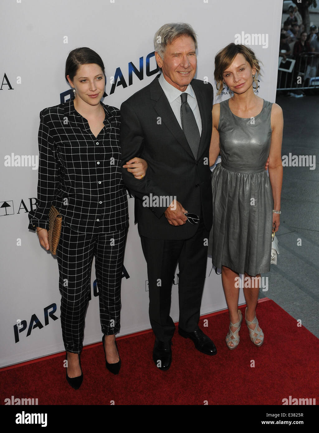 Red Carpet Arrivals for the US premiere of PARANOIA Featuring: Harrison ...