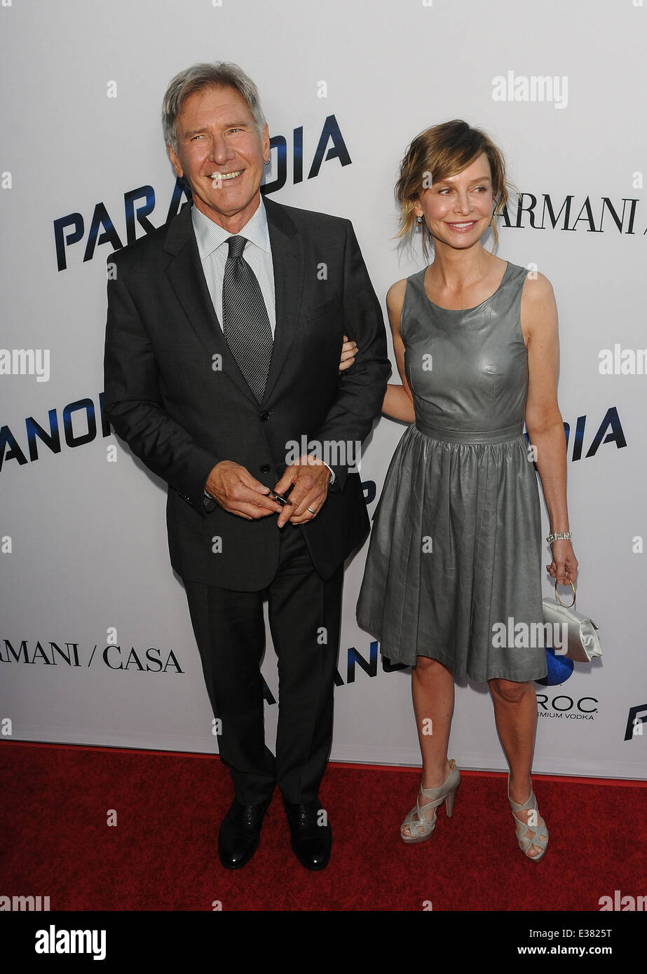 Red Carpet Arrivals for the US premiere of PARANOIA Featuring: Harrison ...