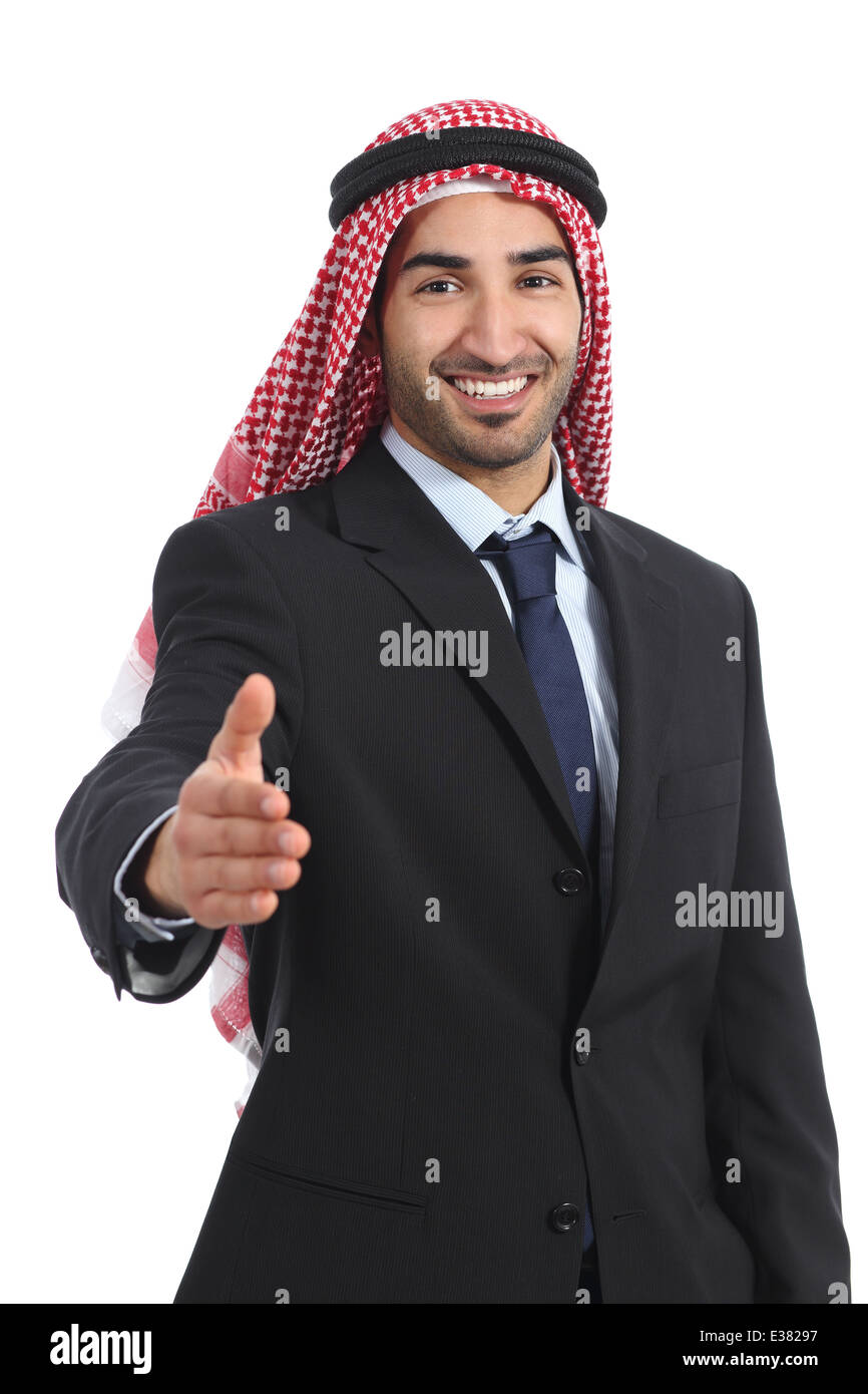 Saudi business meeting hi-res stock photography and images - Alamy