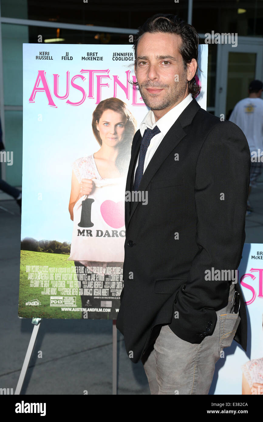 Celebrities attend "Austenland" Los Angeles Premiere at ArcLight Hollywood. Featuring: James ...